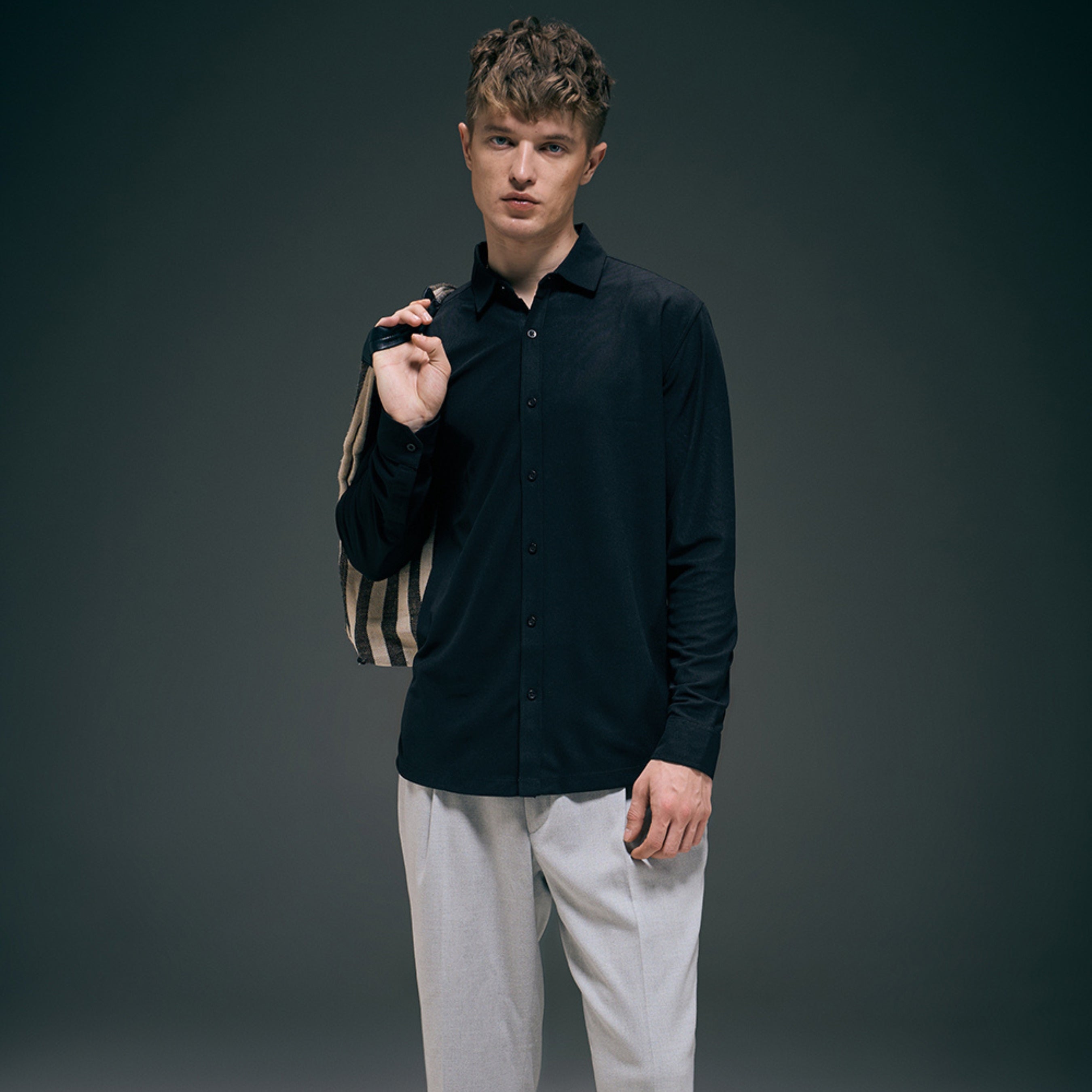 Smart Tech Full Sleeve Shirt – Maxzone Clothing