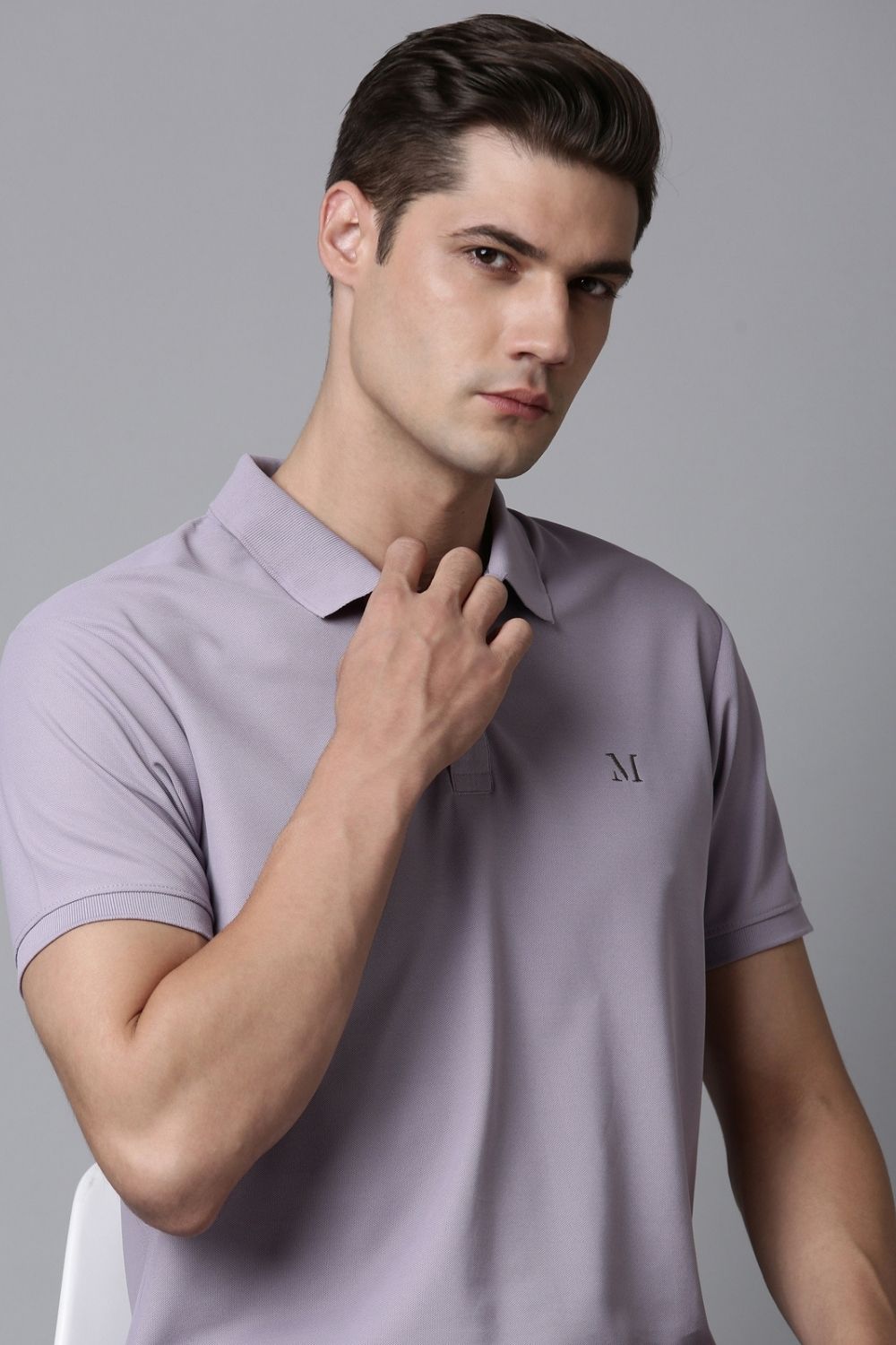 Smart Tech Polo T-shirt - Cosmic sky
