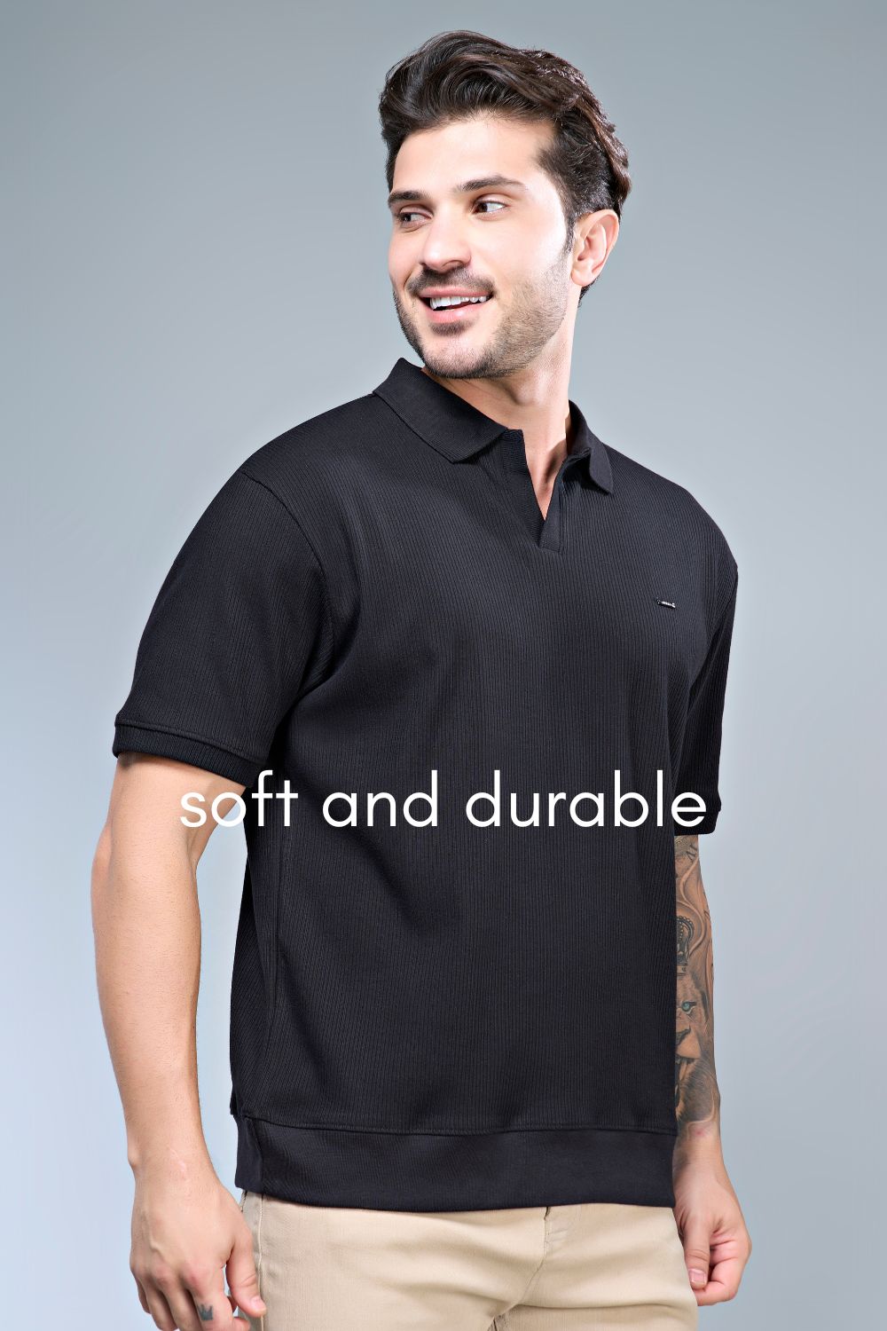 Old Money Knit Polo - Dollar Bill – Maxzone Clothing